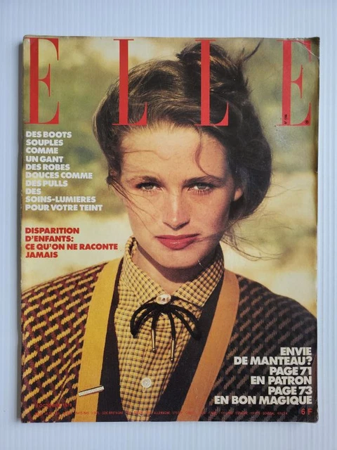 1978 FR ELLE magazine Kim Alexis Nancy Donahue Todd Irving Terri May ...