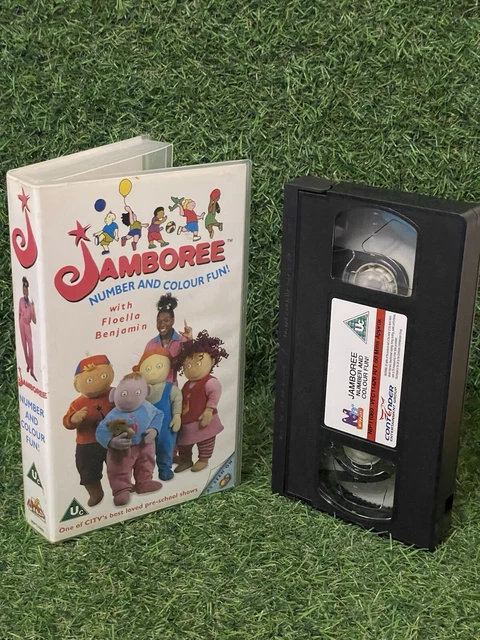 JAMBOREE NUMBER AND Colour Fun With Floella Benjamin VHS Tape £9.99 ...