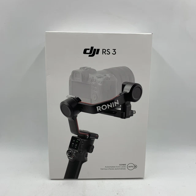 DJI RS 3 Handheld Professional 3-Axis Gimbal Stabilizer Black CP.RN ...
