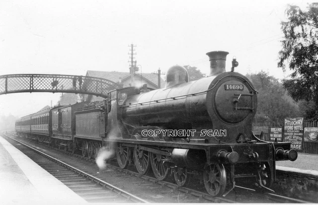 STEAM RAILWAY PHOTO :14690 ‘DALCROSS CASTLE’@ PITLOCHRY 1926 £3.83 ...