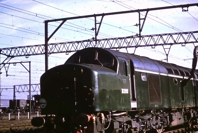 RARE KR 35MM Colour Slide Diesel Loco Class 40 D209 Sheffield Victoria ...