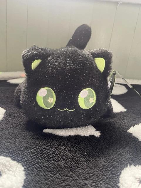 APHMAU MEEMEOW HALLOWEEN Black Cat Glow In The Dark 11” Plush US Import ...