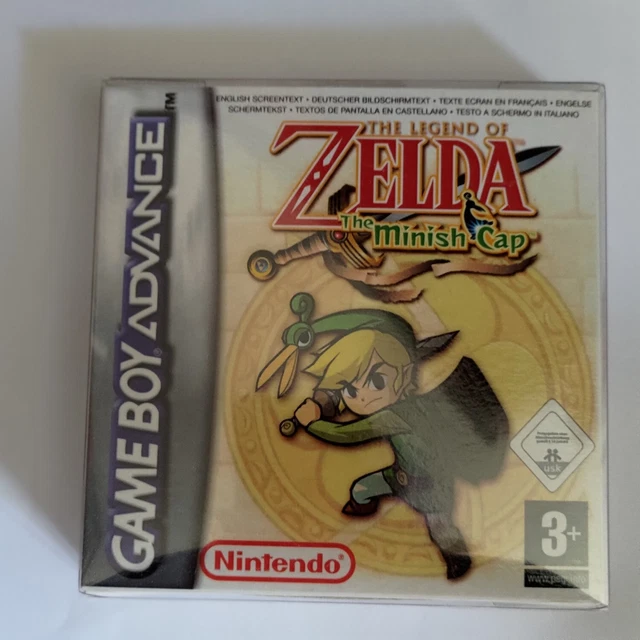 ZELDA THE MINISH Cap Game Boy Advance - Nintendo Gba - [Re-Boxed] EUR ...