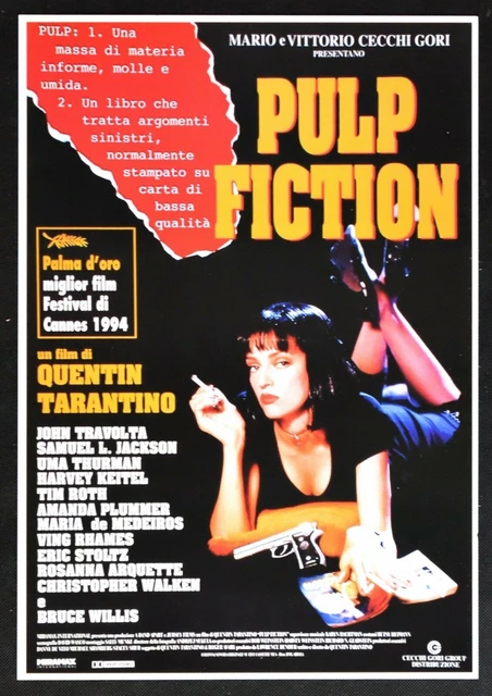 PLAKAT PULP FICTION Quentin Tarantino Thurman Travolta Keitel Stoltz ...