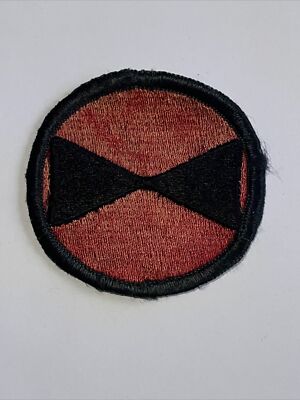VINTAGE WWII WW2 US Army 7th Infantry Division OD Border SSI Shoulder Patch £3.99 - PicClick UK