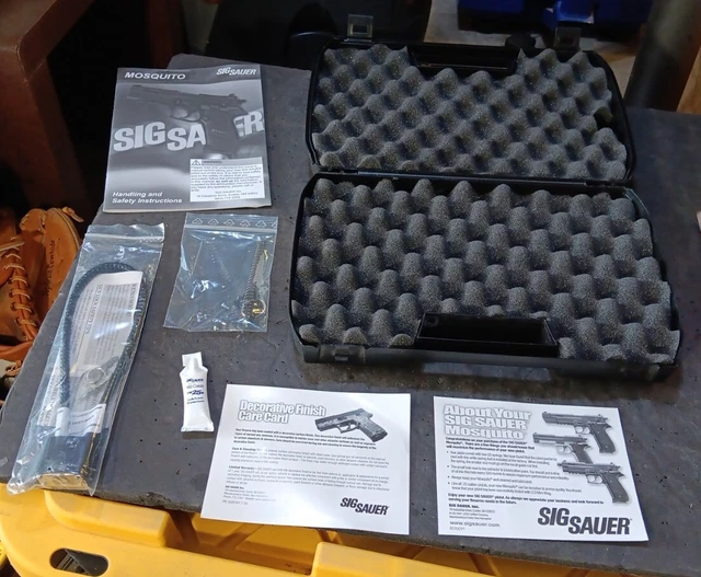 SIG SAUER ORIGINAL OEM Factory Case for Mosquito 22 LR £15.45 - PicClick UK