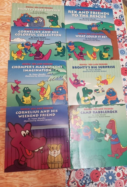 RUNZA REX AND Friends - Vizma Shaeffer - Lot Of 8 Paperback Books - See ...
