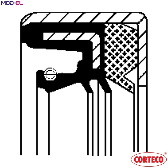 SHAFT SEAL MANUAL TRANSMISSION 01033861B FOR SKODA SUPERB/II OCTAVIA ...