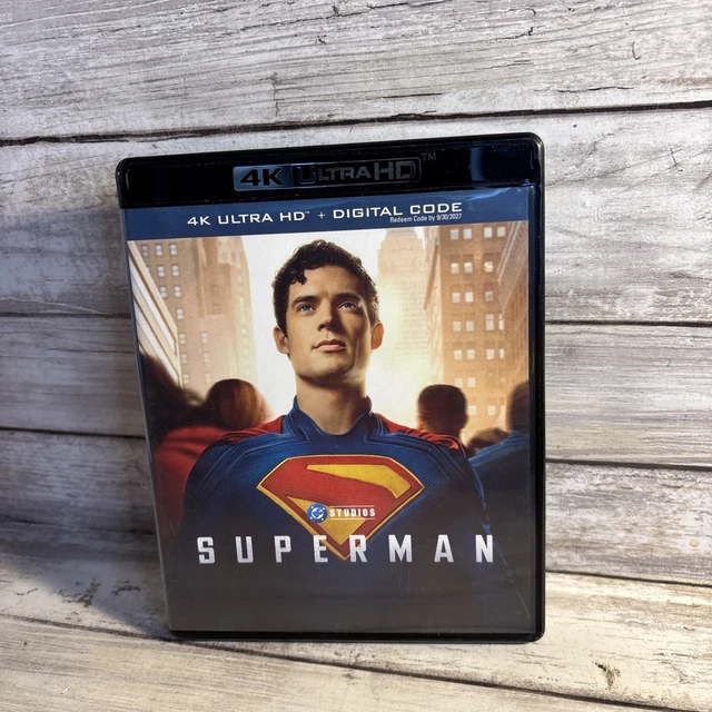 SUPERMAN (4K UHD, 2025) No Digital Mint Disc Ships Free Krypto Short ...