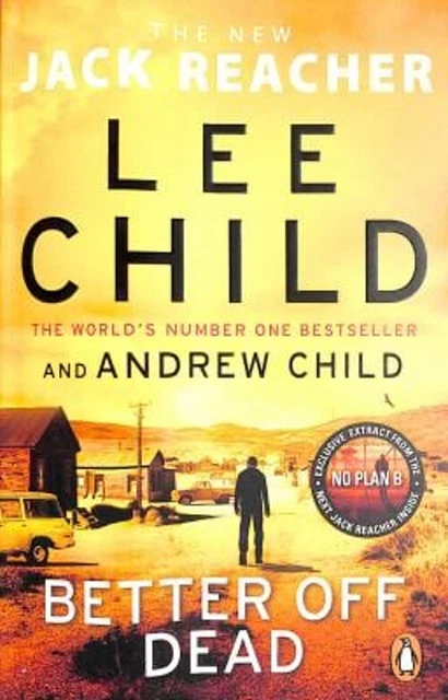 BETTER OFF DEAD: A Jack Reacher roman de Lee Child (anglais) livre de ...
