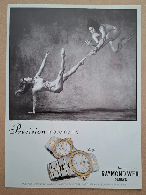 RAYMOND WEIL WATCHES Original UK Press Advert 1996 £5.91 - PicClick UK