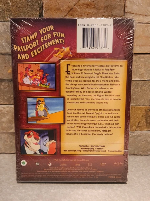 TALESPIN DVD BOX Set Volume 2 Brand New Sealed $10.00 - PicClick CA