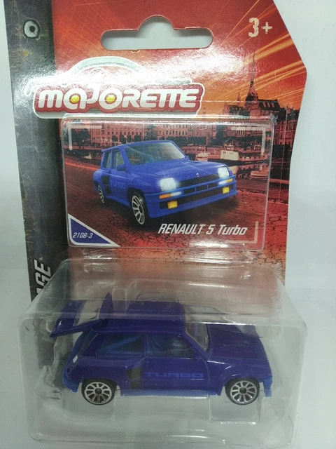 MINIATURE MAJORETTE RENAULT R5 Turbo Bleu Neuve Suis Blister EUR 6,90 ...