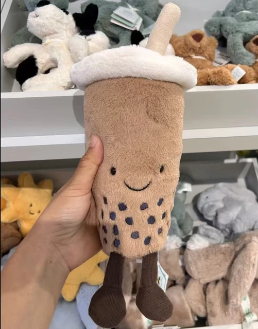 ADORABLE JELLYCAT BUBBLE Tea Plush - Cute Boba Milk Tea - Perfect Gift ...