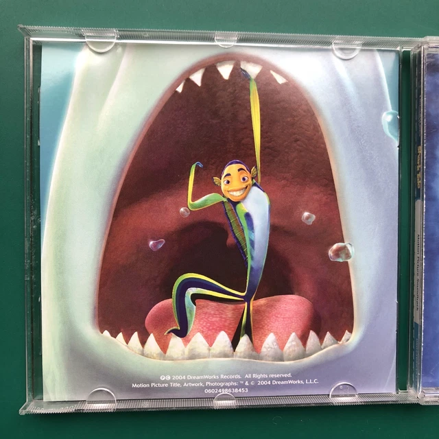 HANS ZIMMER SHARK TALE Animation Film Soundtrack CD JoJo D12 Christina ...