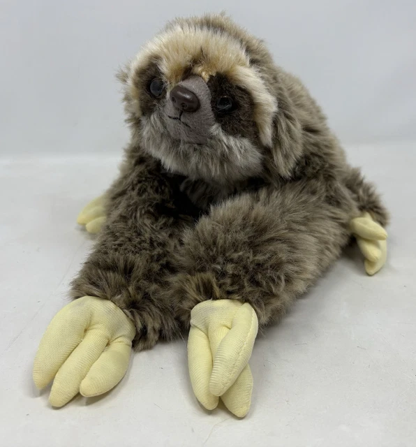 SLOTH SOFT STUFFED Toy Plushies Stickable Hands/Feet (LFT4) Cute ...