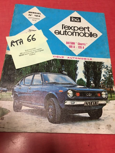 DATSUN CHERRY 100A 120A Review Practical Automotive Engineering Expert ...