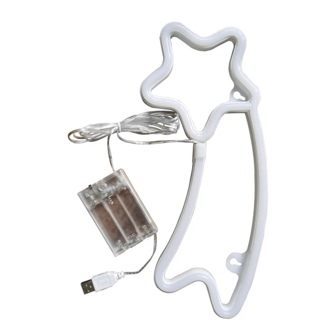 ART NEON SIGN Meteor Lamp Festival Wall Signs Modeling Light LED £13.29 ...