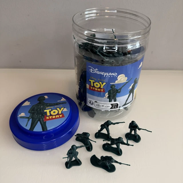 DISNEY TOY STORY Green Army Soldiers Figures Toys Disneyland Paris ...