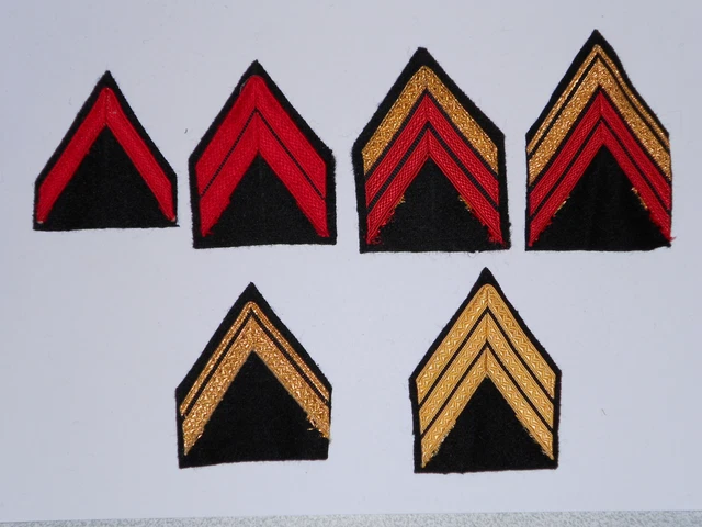 GRADES - GALONS de bras - modèle 45 Arméee de Terre Infanterie ...