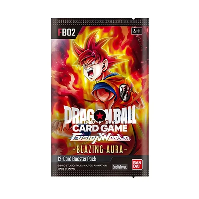 DRAGON BALL SUPER Card Game Fusion World FB02 BLAZING AURA Booster Pack NEU OVP EUR 4,71 ...