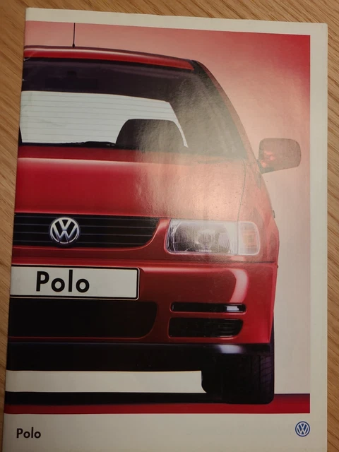 BROCHURE DEPLIANT CATALOGO Prospekt VOLKSWAGEN POLO 1990 italiano 50 ...