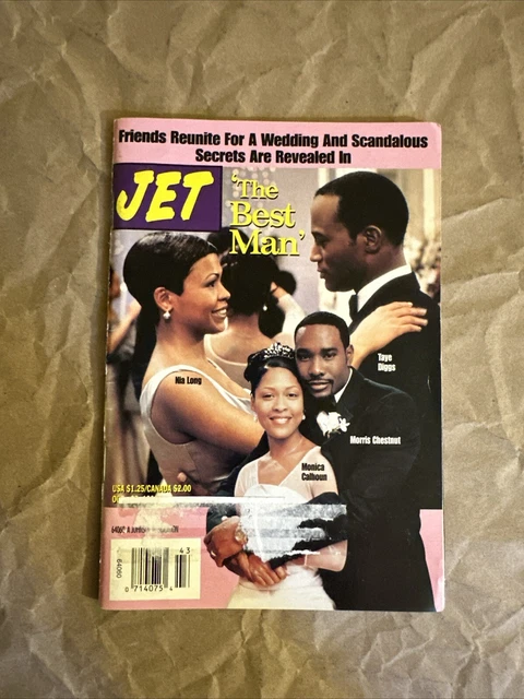 JET MAGAZINE OCTOBER 25, 1999 Nia Long Taye Diggs Monica Calhoun £6.06 ...