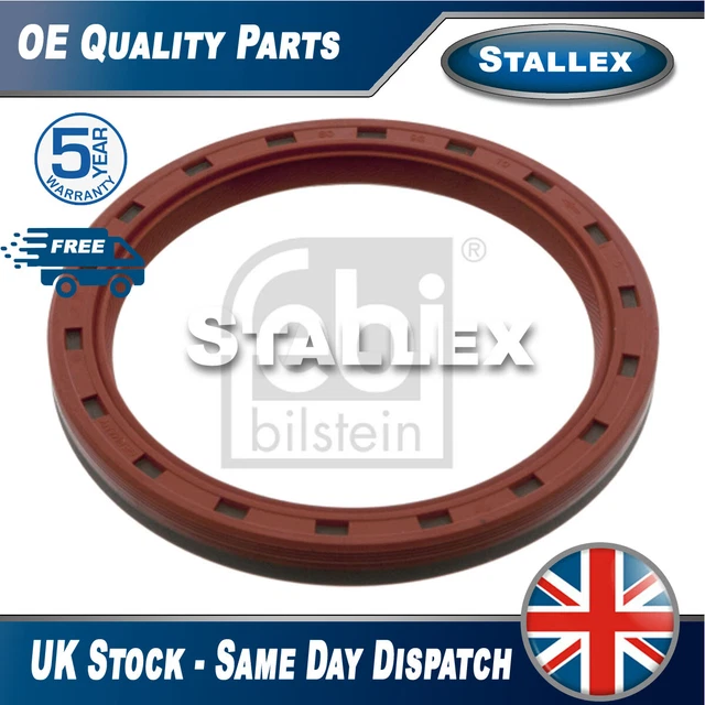 FITS VAUXHALL CORSA Astra Zafira Meriva Crankshaft Oil Seal Stallex ...