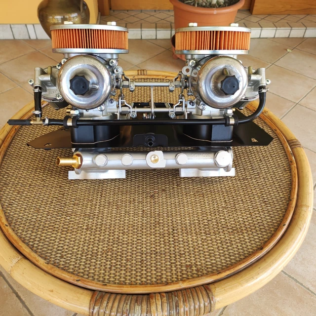 MGB SU HS4 Carbs Carburettors Set & Manifold / Su Hs4 1,50" Revise Set ...