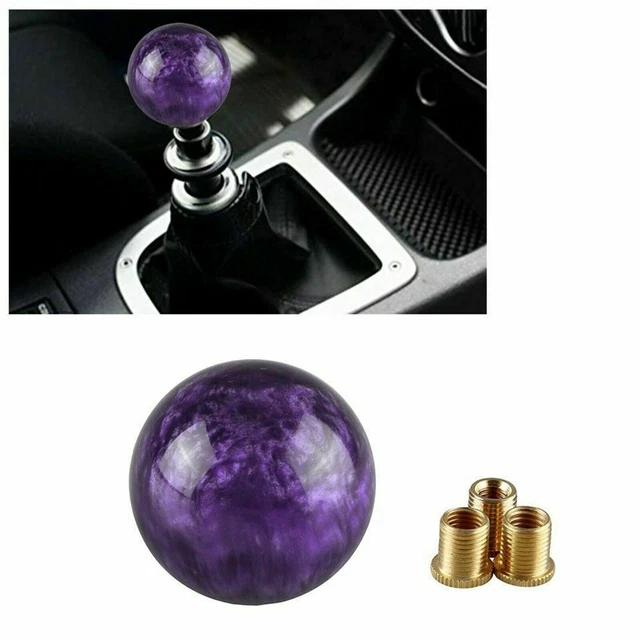 VIOLET UNIVERSEL MANUAL Gear Stick shifter 5 Vitesse Voiture shift knob ...