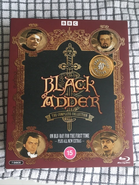 BLACKADDER THE COMPLETE Collection Blu Ray Region B Rowan Atkinson Ben ...