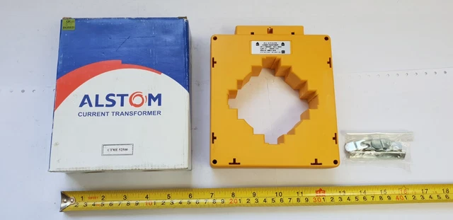 ALSTOM CTME52500 CURRENT Transformer 660V 50/60Hz Ratio: 2500/5 15VA ...