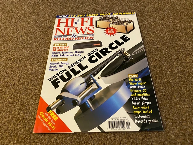 HI-FI NEWS & Record Review Magazine 1997 Dec Elton John - Vanessa ...