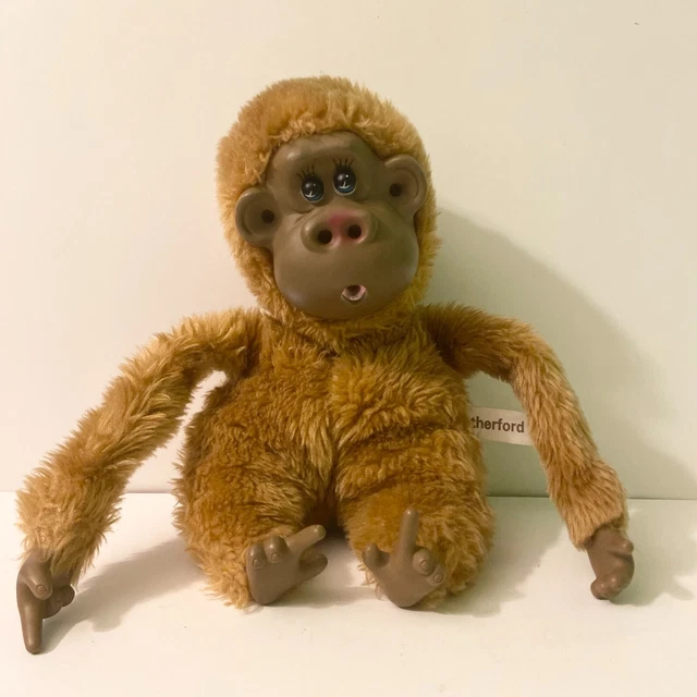 VINTAGE RUSS BERRIE Plush Monkey Rutherford III 10 Inch Stuffed Animal ...