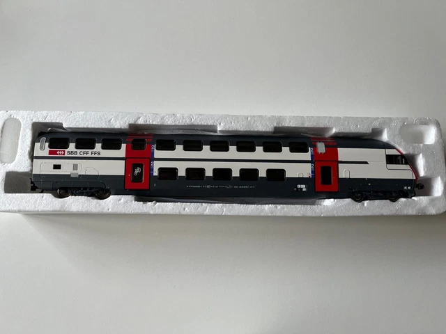 ROCO 45464.1 - Inter-City Doppelstock-Steuerwagen 2. Kl. SBB, in OVP ...