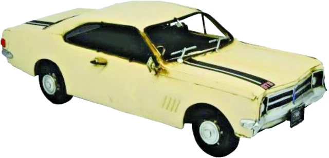 HOLDEN CLASSIC GTS Monaro HK Car White Model Hand Made 26cm ...