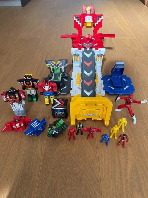 MINI PLASTIC POWER Ranger Dobutsu Sentai Zyuohger Cube Zyuoh King Wild ...