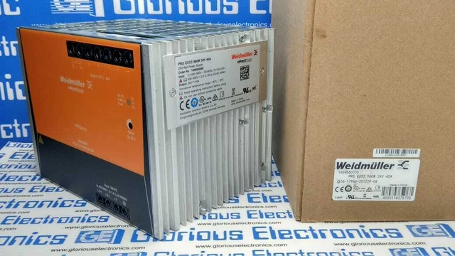 WEIDMULLER PRO ECO3 960W 24V 40A - 1469560000 DIN-Rail Power Supply NEW ...