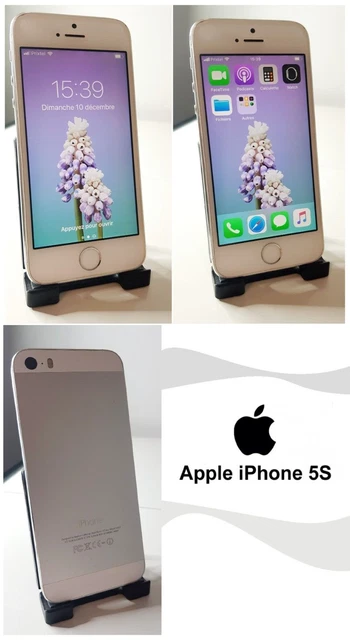 APPLE IPHONE 5S 16GB Blanc débloqué tout opérateur. EUR 25,90 - PicClick FR