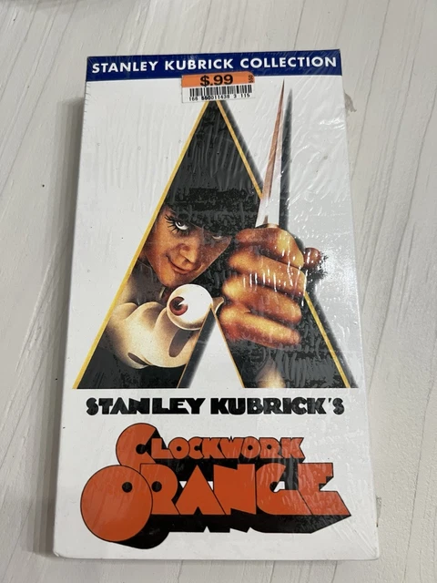 A CLOCKWORK ORANGE VHS Sealed Stanley Kubrick Collection 1999 £14.29 - PicClick UK