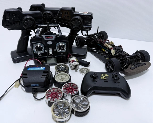 TOY RACE, CHASSIS kit Racing Car/SYMA 4CH, TAMIYA Fine Spec 2.4G ...