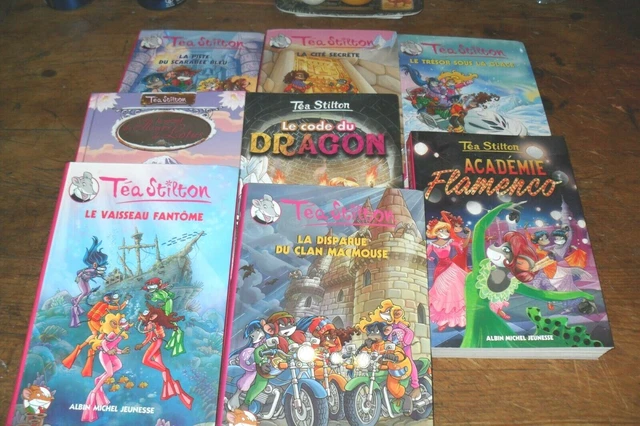 TEA STILTON Lot De 8 Grand Format Voir Description Et Photo EUR 20,00 ...
