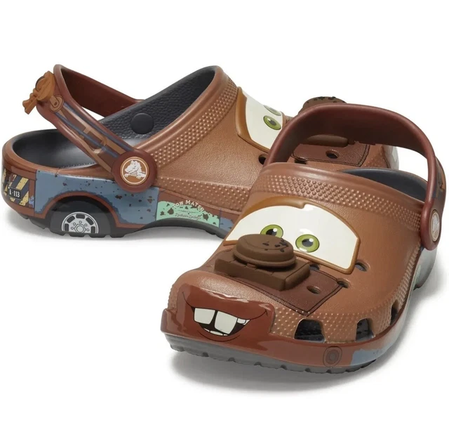 CROCS X DISNEY Pixar Classic Clog Mater - Junior Size C13 - FAST ...