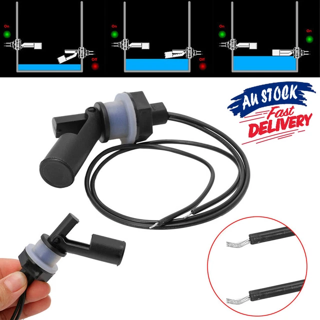 2PCS SENSOR TUBE Float Switch Tank Horizontal Liquid Pool Side Mount ...