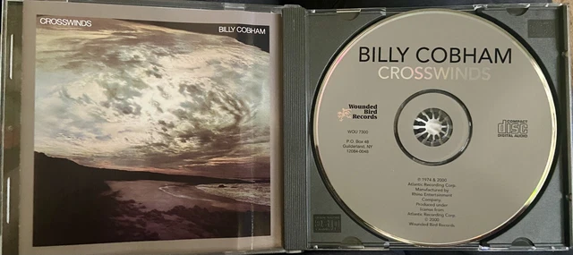 CROSSWINDS BY COBHAM, Billy / Crosswinds (CD, 2022) £13.43 - PicClick UK