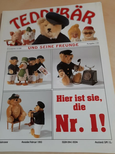 TEDDYBÄR UND SEINE Freunde TusF Magazin / Heft / Zeitschrift Ausgabe 1 ...