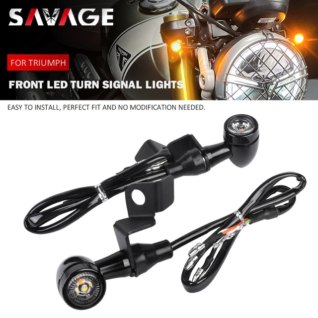 FOR TRIUMPH SPEED 400 Scrambler 400X 2024 2025 Front LED Turn Signal ...