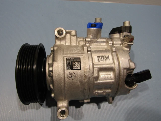 GENUINE VW GOLF Mk7 Audi A3 8V Skoda Seat Air Con Compressor Pump ...
