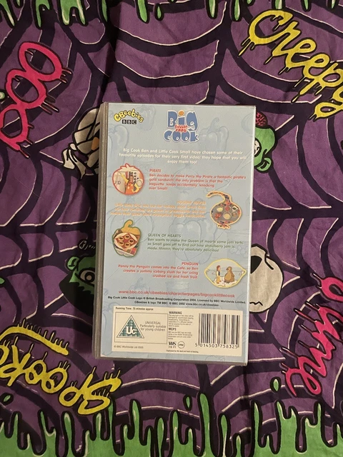 BIG COOK LITTLE Cook CBEEBIES VHS Kids Video Tape Rare £30.00 - PicClick UK