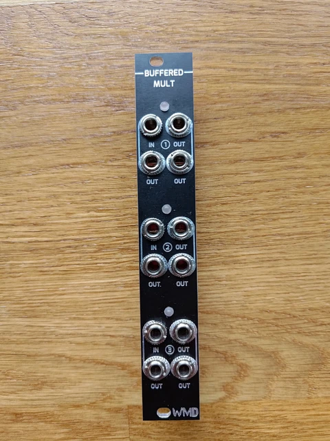 Wmd Buffered Mult Eurorack Module Multiple Modular Synthesiser £10 00 Picclick Uk